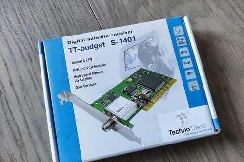 Спутниковый PCI тв ресивер TT budget S-1401