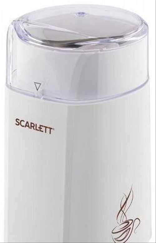 Кофемолка Scarlett SC-CG44506, белый