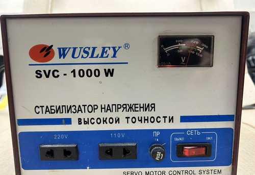 Стабилизатор напряжения Wusley 1000