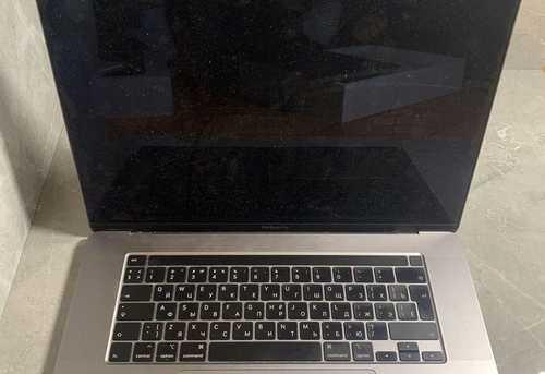 Разбор A2141 MacBook Pro16 2019 Space Gray