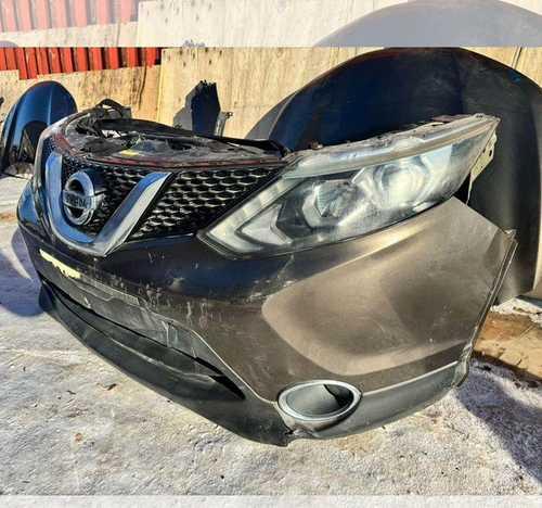 Морда в сбoрe Nissan Qashqai J11 ноускат 2013-2019