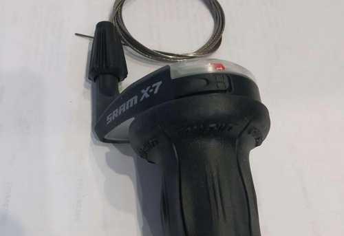 Шифтер grip Shift, sram X7, 3S