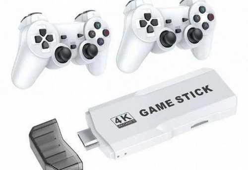 Приставка игровая Game Stick 4K M2 64Gb белая