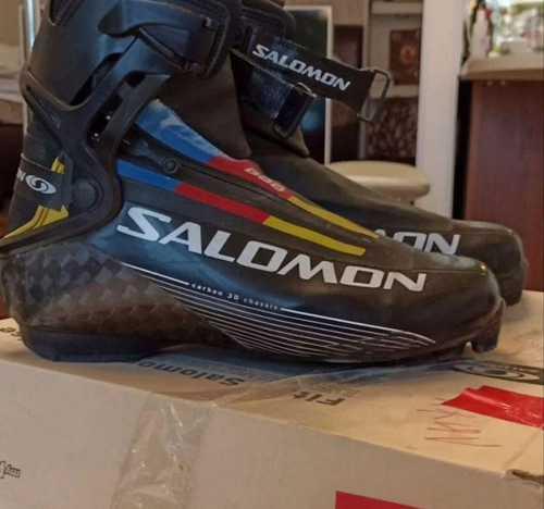 Лыжные ботинки salomon s lab 3D sns pilot