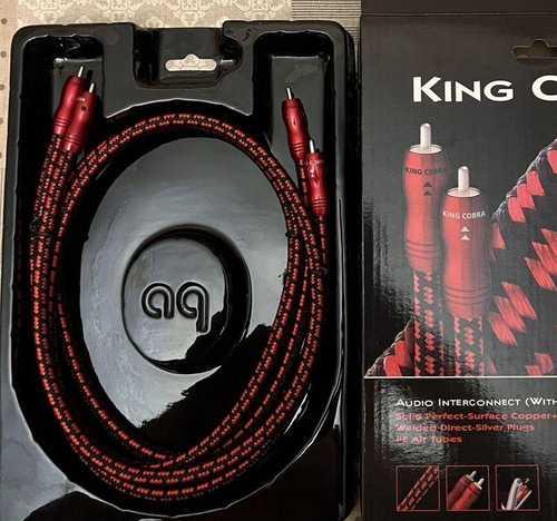 Кабель межблочный Audioquest King Cobra rca 1m