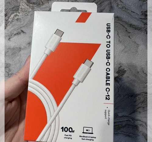 Кабель для быстрой зарядки USB-C /USB-C