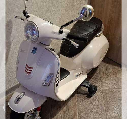 Детский электро мотоцикл vespa