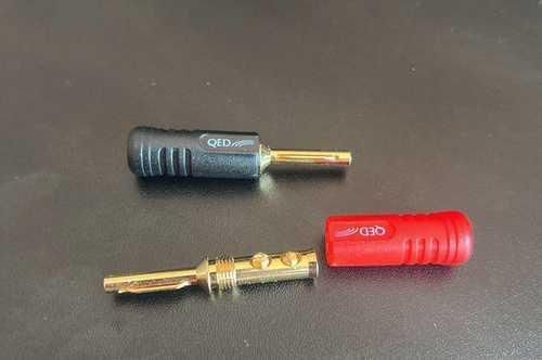 Разъем QED Screwloc ABS Banana 4mm (QE1870)