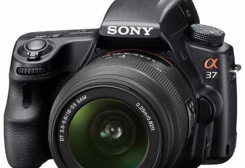 Зеркальный фотоаппарат Sony Alpha SLT-A37