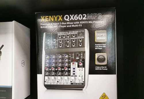 Микшерный пульт behringer qx602mp3 (новый)