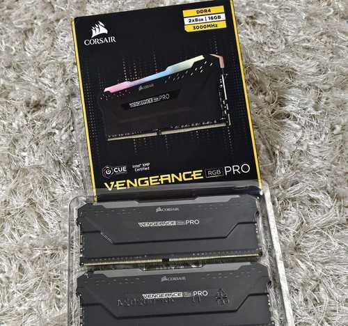 Corsair Vengeance RGB PRO 16Gb (2x8GB) 3000мгц DDR