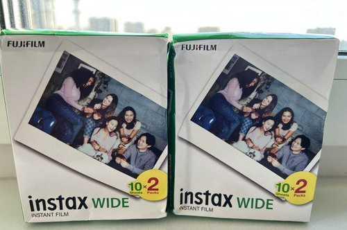 Картриджи instax wide