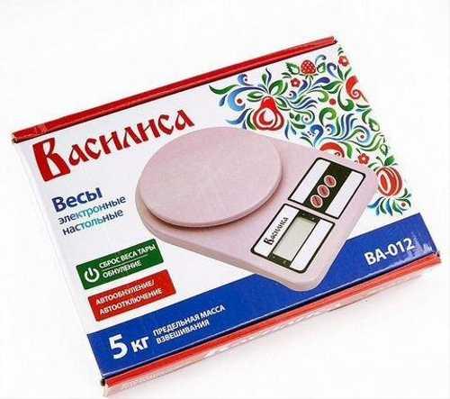 Новые Весы кухонные Василиса Ва-012(кр)