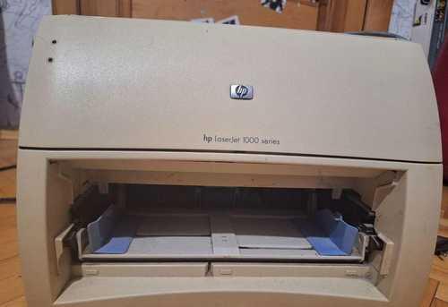 Принтер лазерный Hp 1000 Laserjet