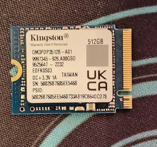 Ssd Kingstоn 512gb 2230