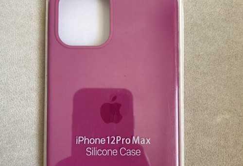Кейс на iPhone 12Pro Max силикон