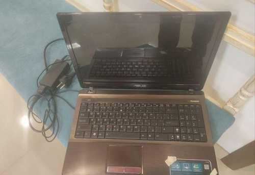 15.6" ASUS K53B, 320 ГБ, E-350, RAM 2 ГБ, Radeon HD 6470M 1 ГБ