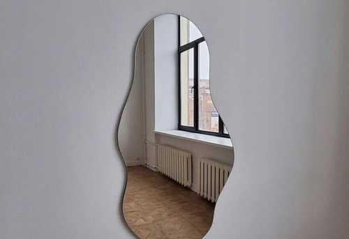Зеркало 120*60см фигурное ассимитричное настенное