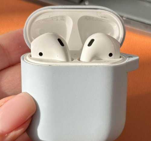 Беспроводные наушники apple airpods 2