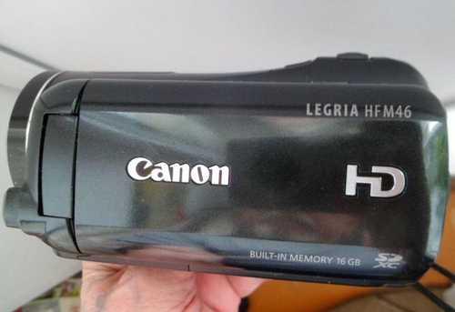 Видеокамера canon legria HF М 46