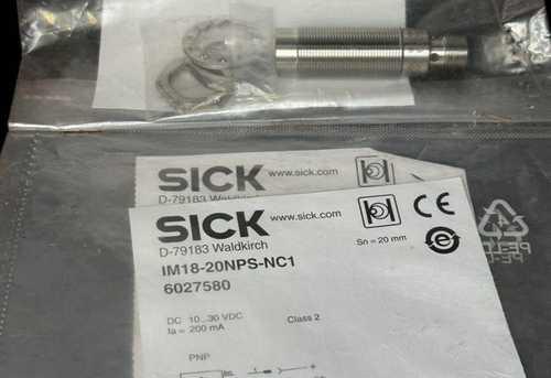 Индуктивный датчик Sick IM18-20NPS-NC1