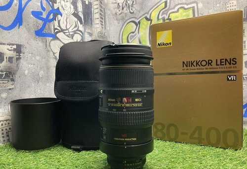 Nikon 80-400mm 4.5-5.6G ED VR AF-S