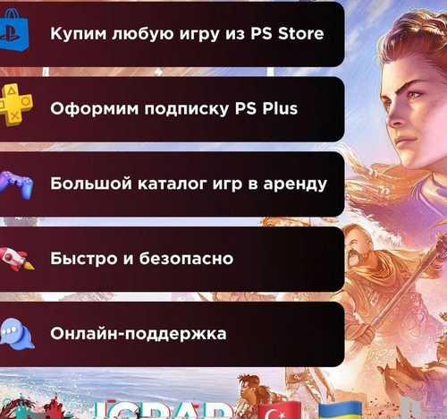 Все лучшие игры подписка PS Plus Deluxe в ассортименте