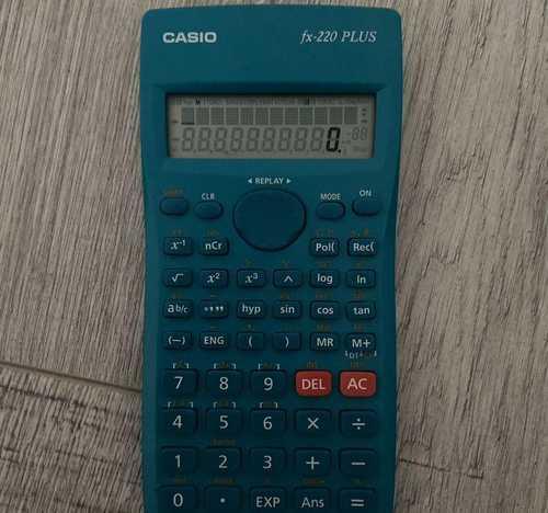 Калькулятор casio fx 220 plus