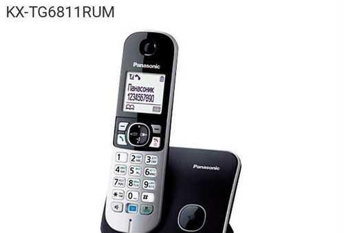 Dect-телефон Panasonic KX-tg6811ru Серый, KX-TG681