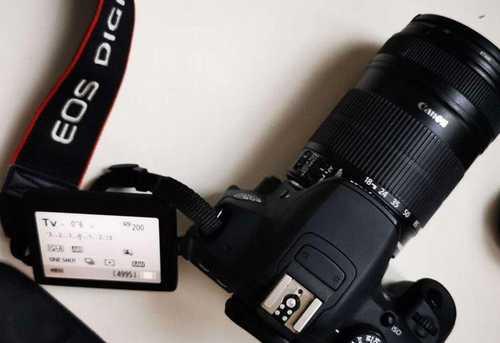 Canon EOS 700D + объектив 18-135mm