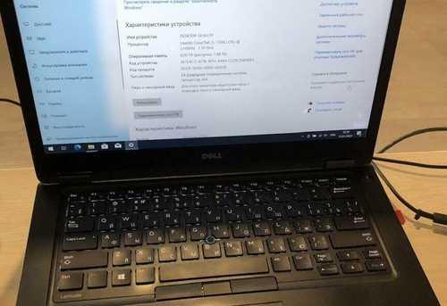 Ноутбук Dell 5480 c i5 и ssd
