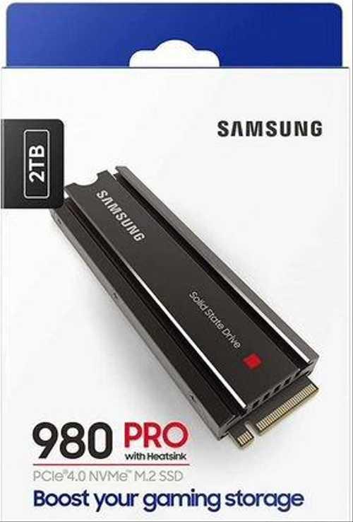 Ssd 2Tb m2 samsung 980 pro with heatsink