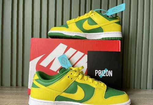 NIke Dunk Liw Retro Reverse Brazil Кроссовки