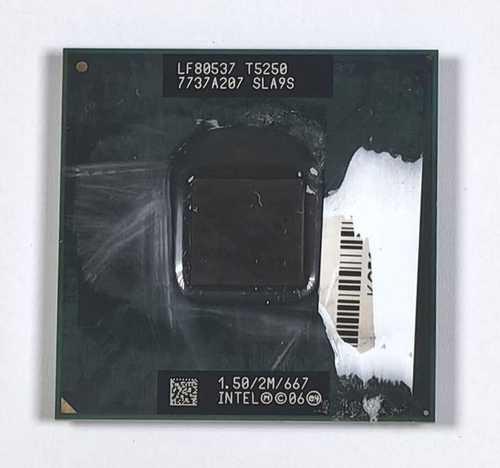 Процессор Intel Core 2 Duo T5250 SLA9S