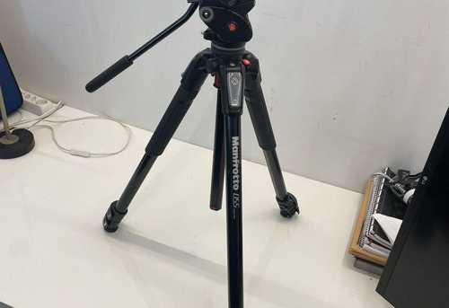 Штатив Manfrotto 055 с видео головой 701HDV