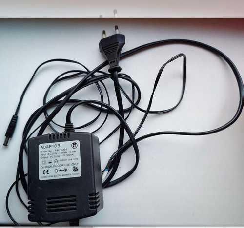 Блок питания adaptor 12v 1200ma