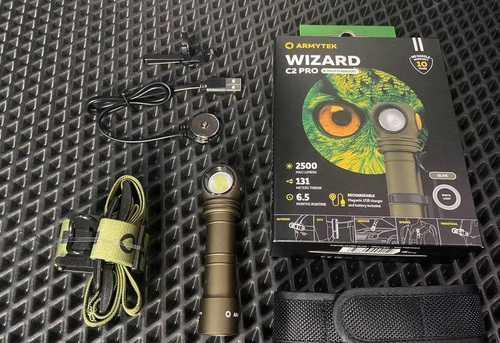 Налобный фонарь armytek wizard C2 PRO Magnet