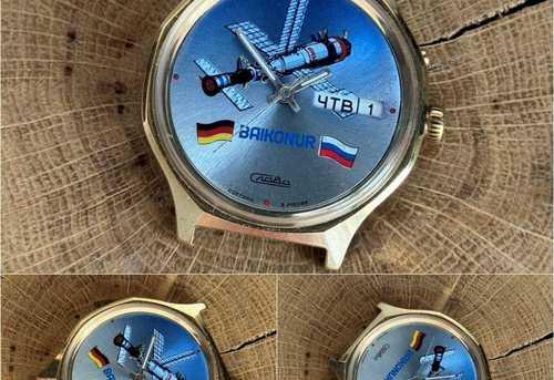 Слава "Байконур" - наручные мужские часы Россия
