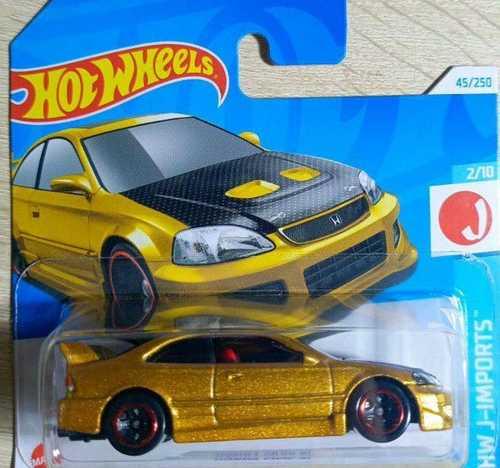 Honda civic Si hotwheels запак