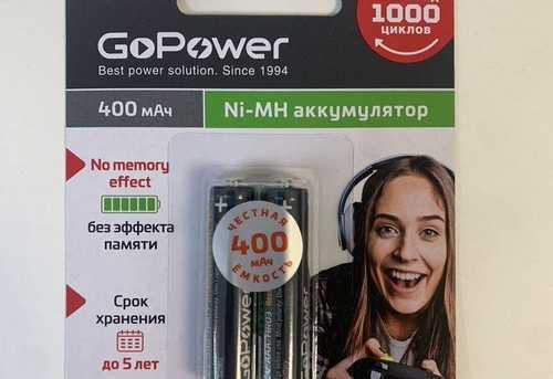 Аккумулятор ааа 400mAh