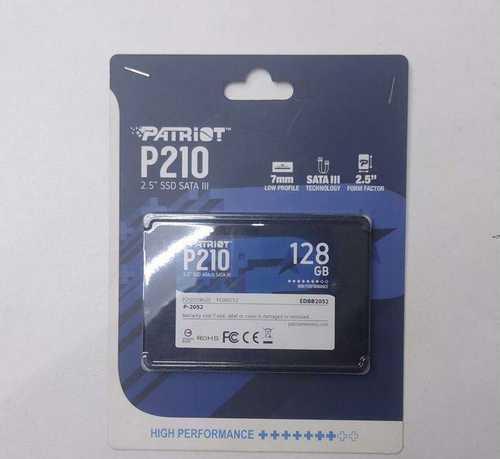 Ssd patriot P210 128GB 2.5" SATA3