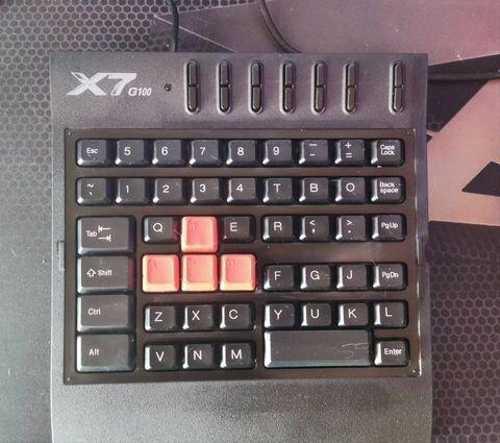 Клавиатура кейпад проводной A4Tech X7-G100