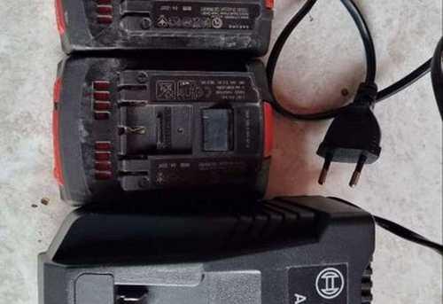 Аккумуляторы и Зарядное устройство Bosch