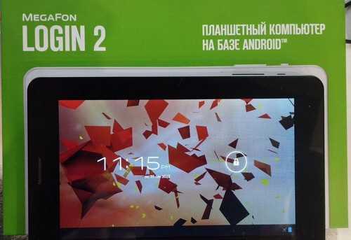 Планшет Megafon login 2