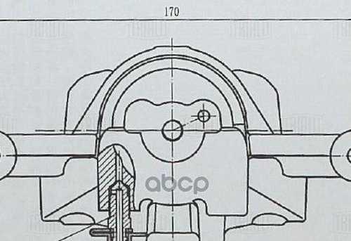 Суппорт торм. KIA ceed (07) /hyundai I30 (07)