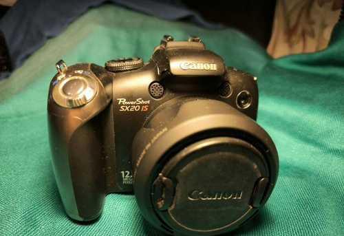 Компактный фотоаппарат canon sx 20 is