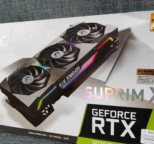 Видеокарта RTX 3070 Ti suprim X