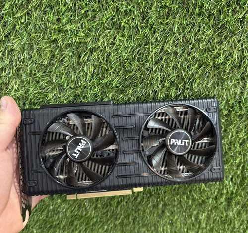 Видеокарта palit dual RTX3060 TI LHR 8GB