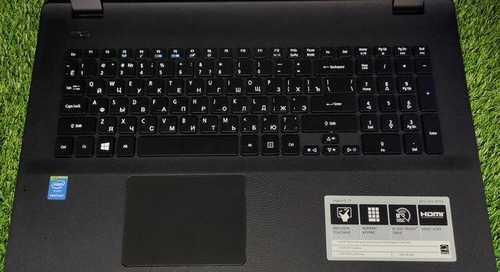 Ноутбук 17,3" для работы учёбы гарантия 1 год