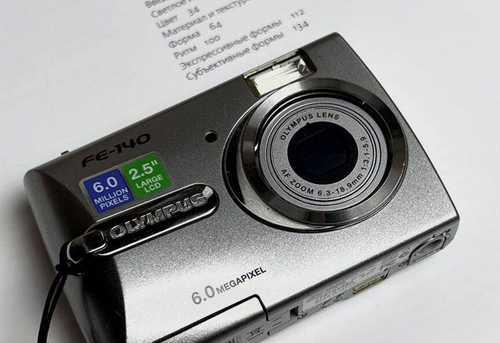 Olympus fe-140 компактный фотоаппарат